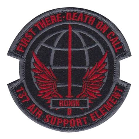 137 Ase Ronin Patch 137 Air Support Element Patches