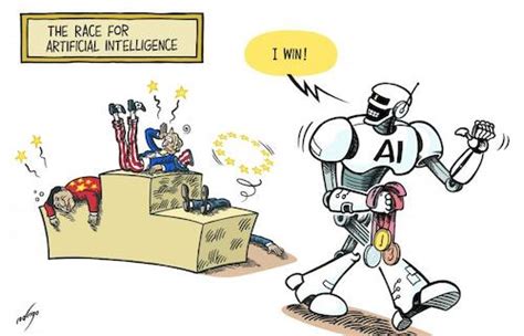 Techie Races Von Rodrigo Politik Cartoon TOONPOOL