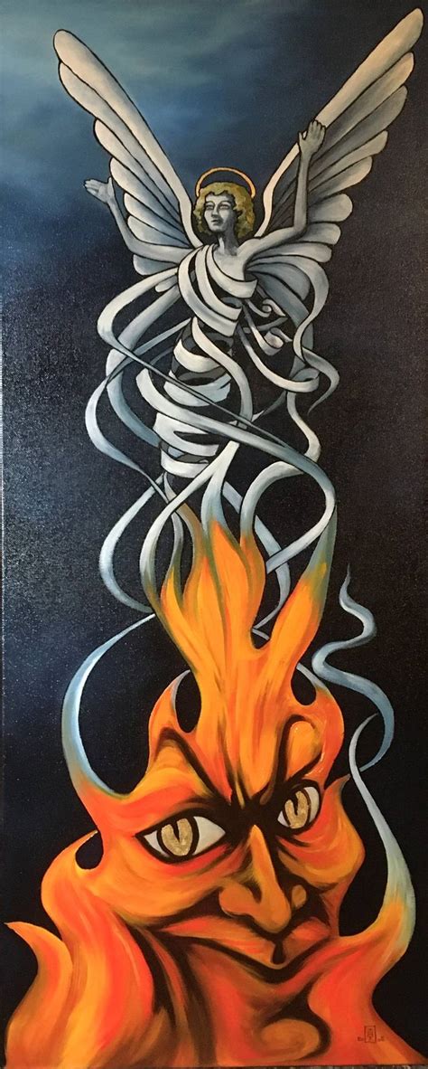 Heavens Versus Hell Art Work