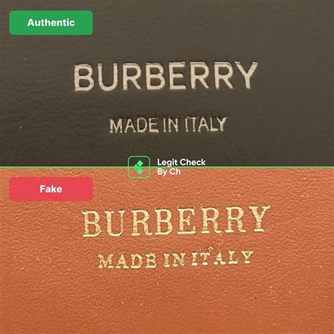How To Tell If Real Burberry Bag At Mae Burley Blog