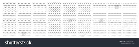 Zigzag Wave Wavy Line Undulate Zigzag Stock Vector Royalty Free