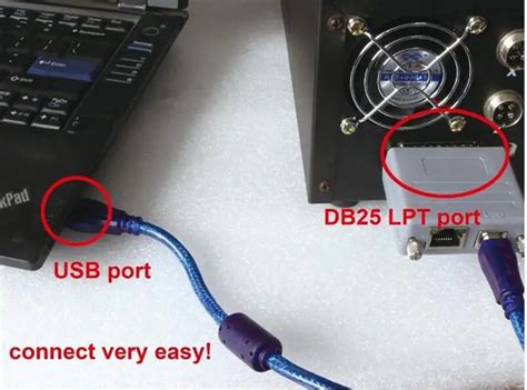 CNC MACH USB To Parallel LPT Port Converter Adapter Axis