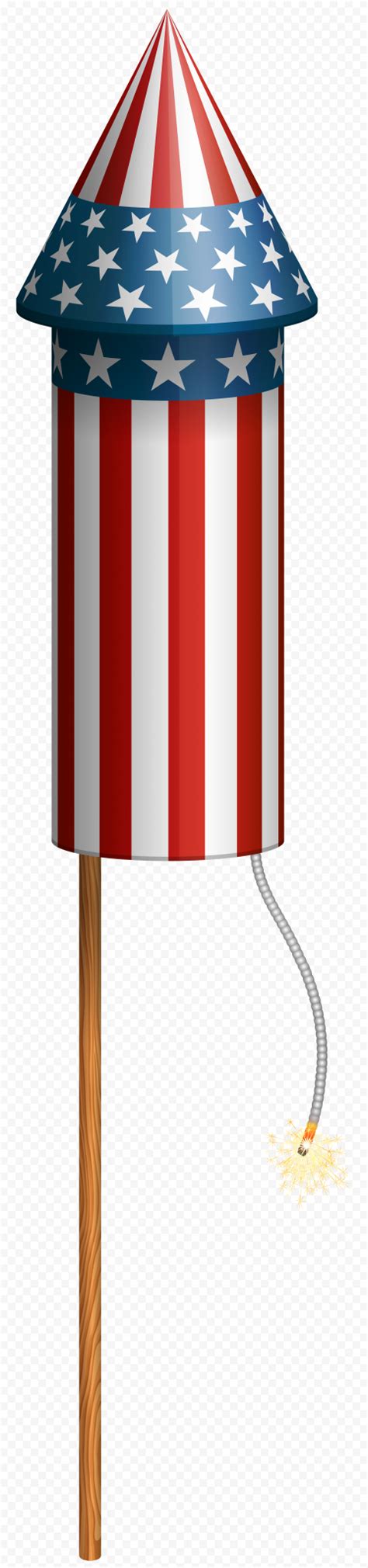 Fireworks Firecracker Us Flag Rocket Download Png Citypng