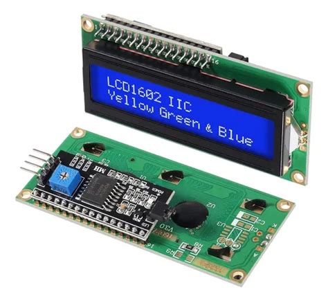 display lcd 16x2 modulo i2c interfaz de conversion