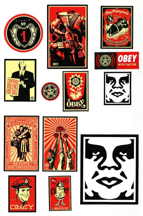 Obey Sticker Packs