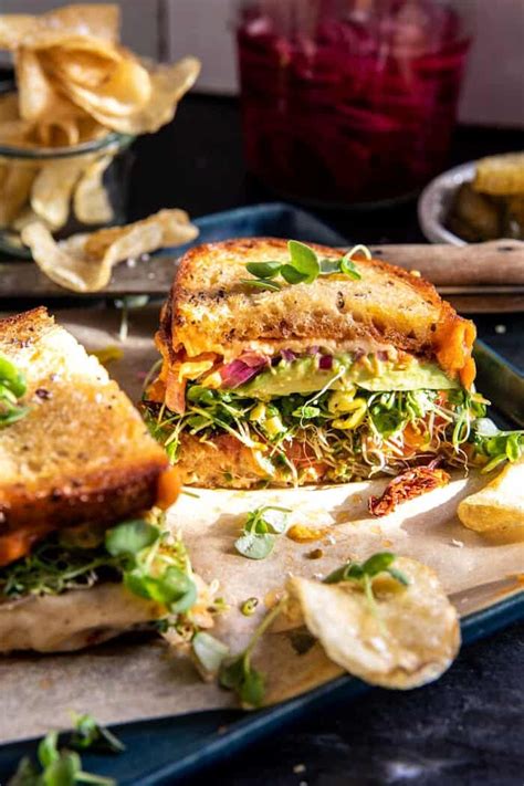 Havarti Avocado Sandwich With Spicy Mayo Half Baked Harvest