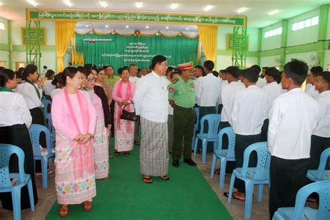 မကွေးတိုင်းဒေသကြီးအစိုးရအဖွဲ့ ဝန်ကြီးချုပ် ဦးတင့်လွင် လုပ်ငန်းခွင်အကြို မူလတန်းဆရာအတတ်ပညာသင်တန်း