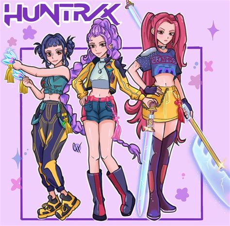 🎨🐉artist Gaia Terrano🐉🎨 On Instagram Kpop Demon Hunters 💜🩷 This