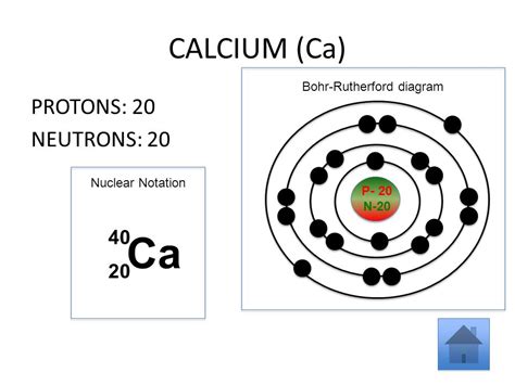 Calcium Bohr Model