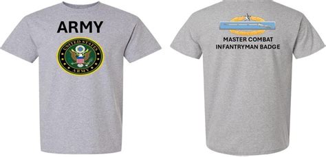 Master Combat Infantryman Badge Mcib 2nd Award Shirt These Shirt