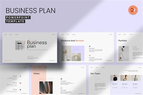 Шаблон Powerpoint для бизнес плана Шаблоны презентаций Включая бизнес и презентация Envato