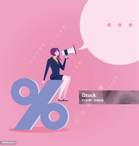 사업가에 확성기 소리입니다 컨셉 비즈니스 벡터 일러스트 레이 션 광고에 대한 스톡 벡터 아트 및 기타 이미지 광고 기업 재무와 산업 대화 풍선 문자 기호 Istock