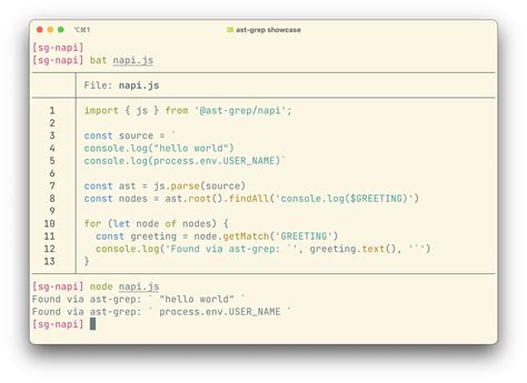Ast Grep ⚡a Fast And Polyglot Tool For Code Structrual Search Lint