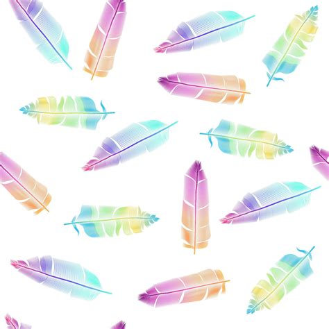Seamless Abstract Feather Pattern 5023842 Vector Art At Vecteezy