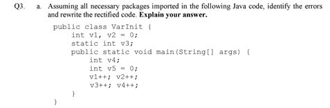 Solved Subject Programming In Java Note Please Solve