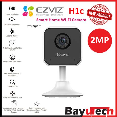 Ezviz C6n Ty2 Ty2 C6cn C6 C6w 2k Wireless Home Security Cctv Ip Network Camera Lazada