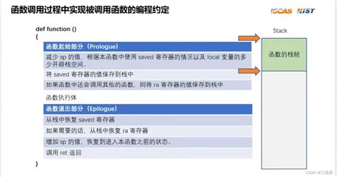 Risc V函数调用约定 Abiriscv Call和ret Csdn博客