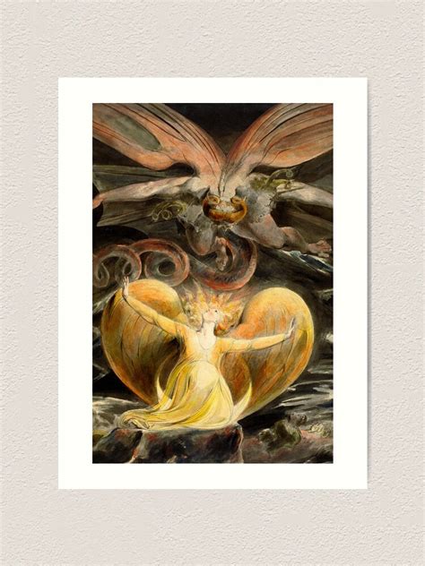 The Great Red Dragon And The Woman Clothed With The Sun William