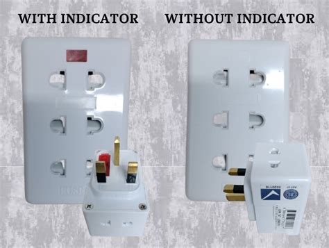 5 Way 2 Pin Adapter Plug Socket Switch Extension TV Home Appliances Electrical Adaptors