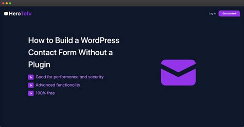 Wordpress Contact Form Without A Plugin Fast And Free Way