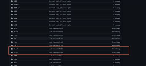 can t found 12 1 0 in pods · issue 1007 · firebase firebaseui ios · github