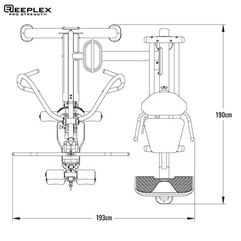 Dans Leg Extension Tilt Reeplex Maverick Multi Gym With Leg Press