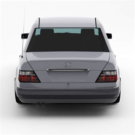 Mercedes Benz W124 E Class 1993 95 3d Model 79 Fbx Obj 3ds Max