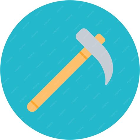 Premium Vector Hoe Vector Illustration Style