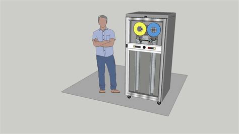 Ibm 727 Magnetic Tape Unit 1952 3d Warehouse