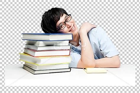 خرید و قیمت عکس بدون زمینه و رایگان دانشجوی پسر در حال درس خواندن ترب