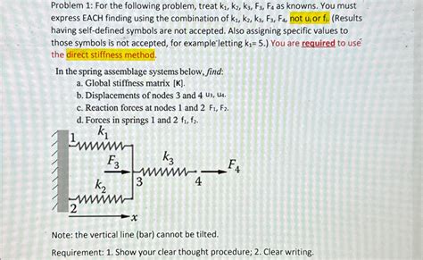Solved Problem 1 For The Following Problem Treat