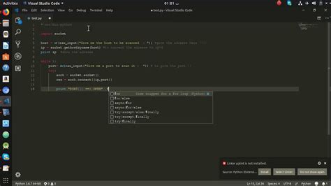build your own port scanner using python تعلم طريقة فحص المنافذ