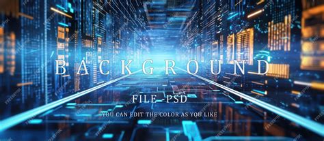Premium Psd Digital Background And Digital Data Network Connection Digital Future Technology