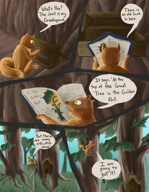 Squirrel Comic By Constancelea On Deviantart