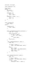 Assignment2 Cpp Include Iostream Using Namespace Std Class Nodecfw