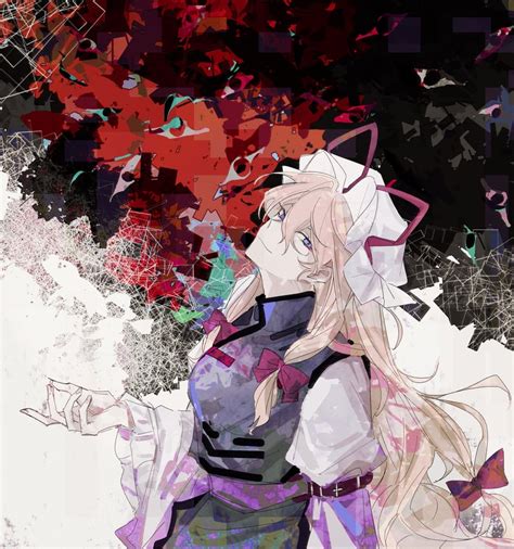 Yakumo Yukari Touhou Drawn By Oiviie Danbooru