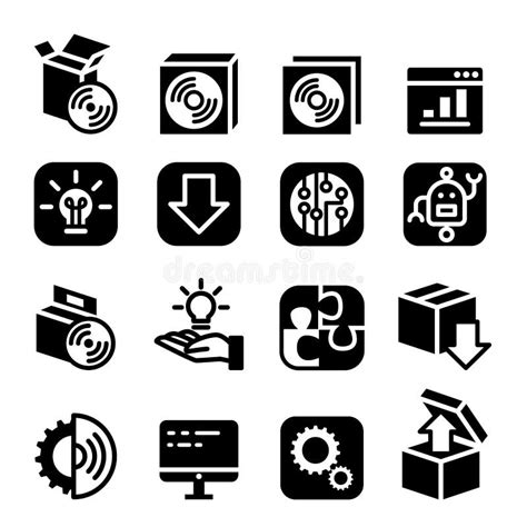 Setup Configuration Stock Vector Illustration Of Icon 75011559