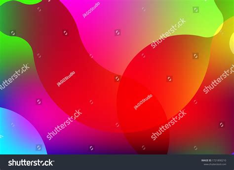 Abstract Multicolors Mesh Gradient Background Wallpaper Stock Vector Royalty Free 1721890210