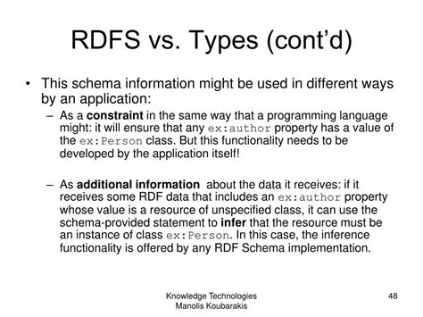 Ppt An Introduction To Rdf Schema Powerpoint Presentation Free Download Id4768729