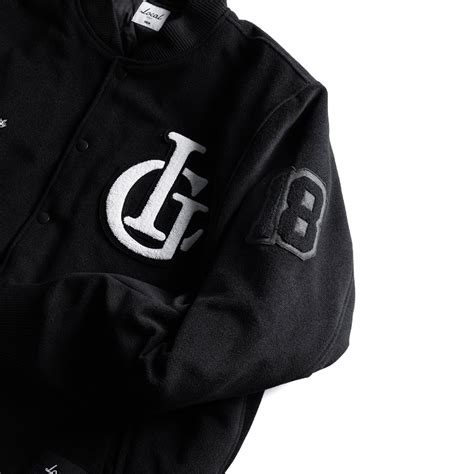 Melton Varsity Jkt Black Local Golf Melton Varsity Jkt Black Local Golf