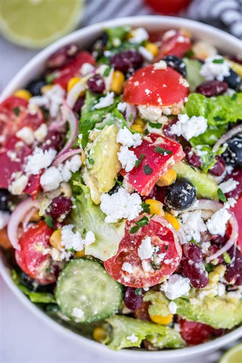 Mexican Salad Recipe Video Sandsm