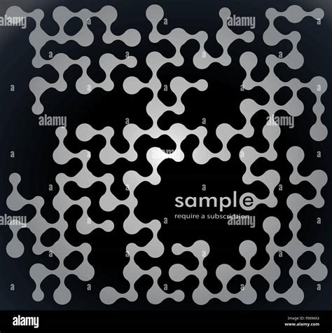 Abstract Molecule Background Stock Vector Image And Art Alamy