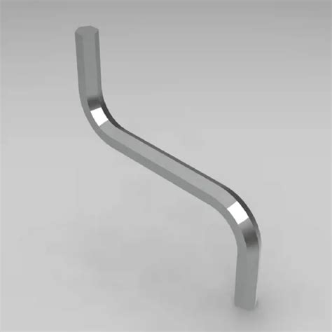 3mm Z Type Allen Key Mesan Plastik Ve Metal