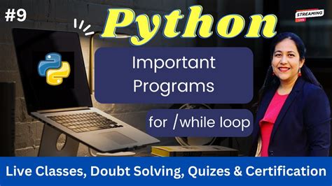 Loops In Python Programming Codingforbegineers Live Classes Python Computerscience Coding