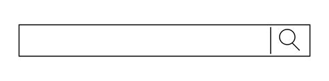 Simple Search Box Wide Input Space Web Search Bar Vector 26531159