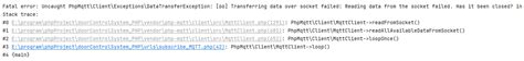Transferring Data Over Socket Failed · Issue 159 · Php Mqttclient