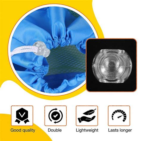 Plastic Toggle Spring Stop Single Hole String Cord Locks 10 Pcs Fruugo Uk