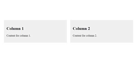 Chia Cột đơn Giản Với Css Flexbox