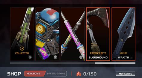 The Ultimate Apex Legends Heirloom Guide Esportsgg