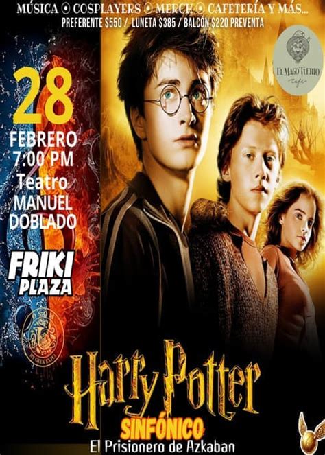 Harry Potter Sinfonico El Prisionero De Azkaban Leon Tuboletera